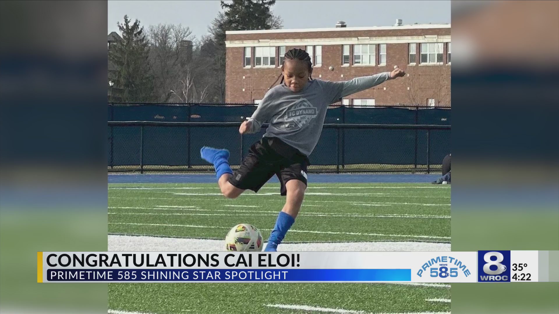 Primetime 585 Shining Star: Cai Eloi – RochesterFirst