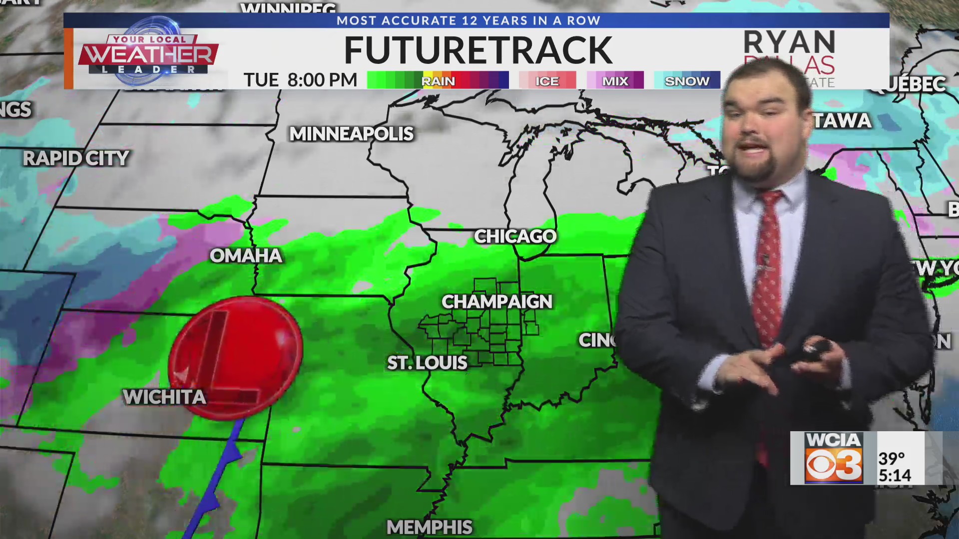 Weather Now: Wet Start to Wednesday – WCIA.com