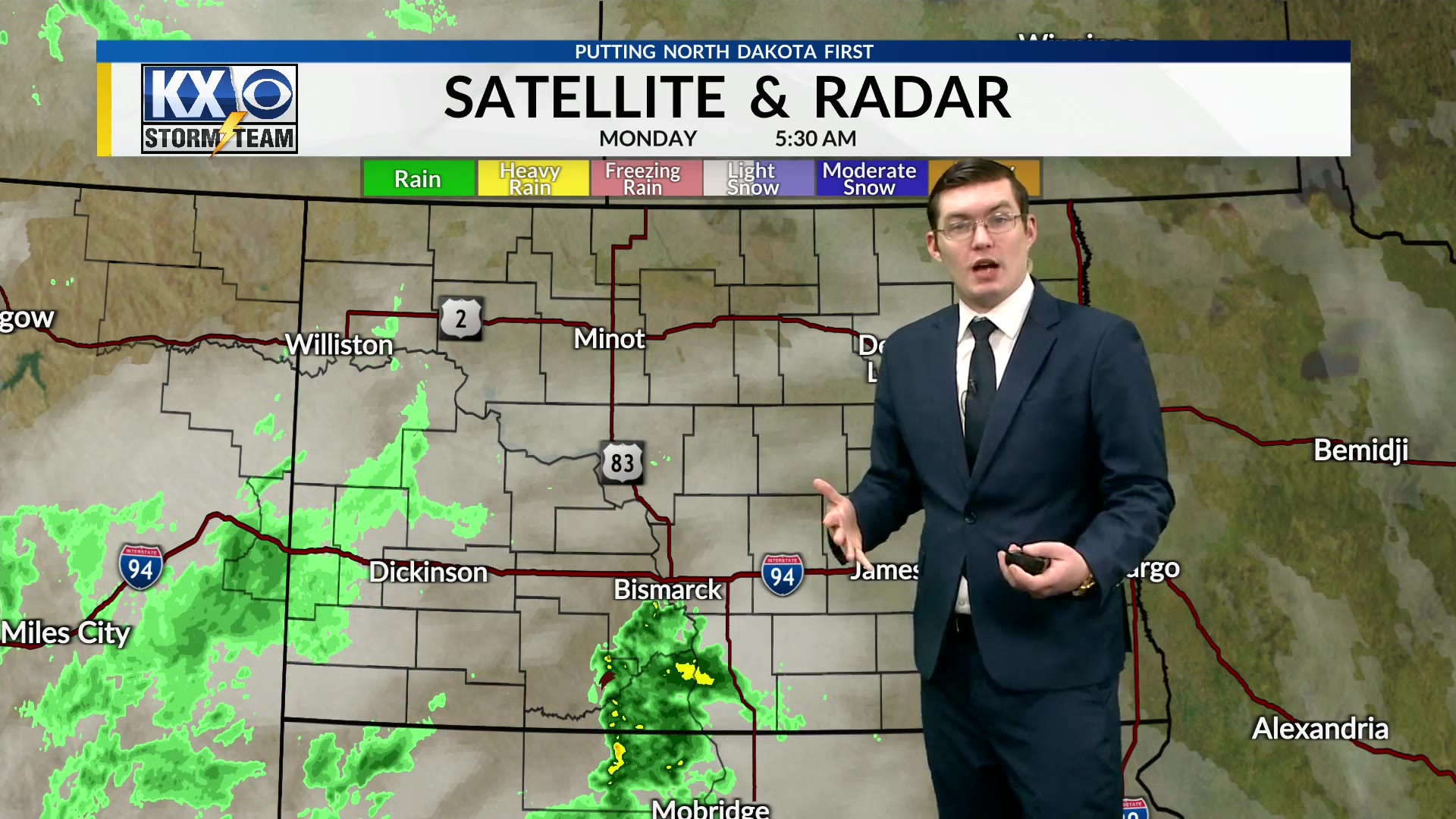 Hunter’s Monday Morning Full Forecast 05/06 – KX NEWS
