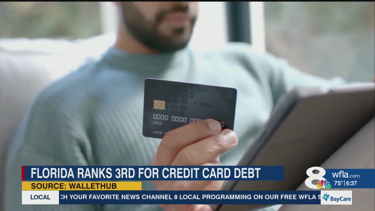 Florida sees third-largest credit card debt increase in the country – WFLA