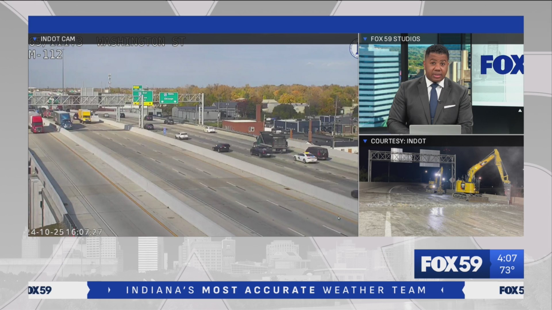 INDOT: I-65 southbound to begin reopening process Friday – Fox 59