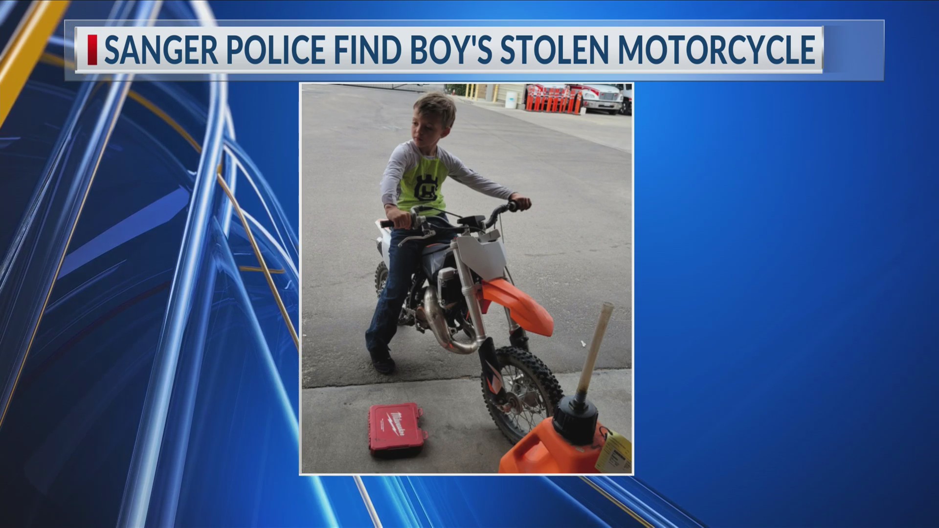 Sanger boy’s motorcycle returned after police find it in Fresno – CBS47 ...