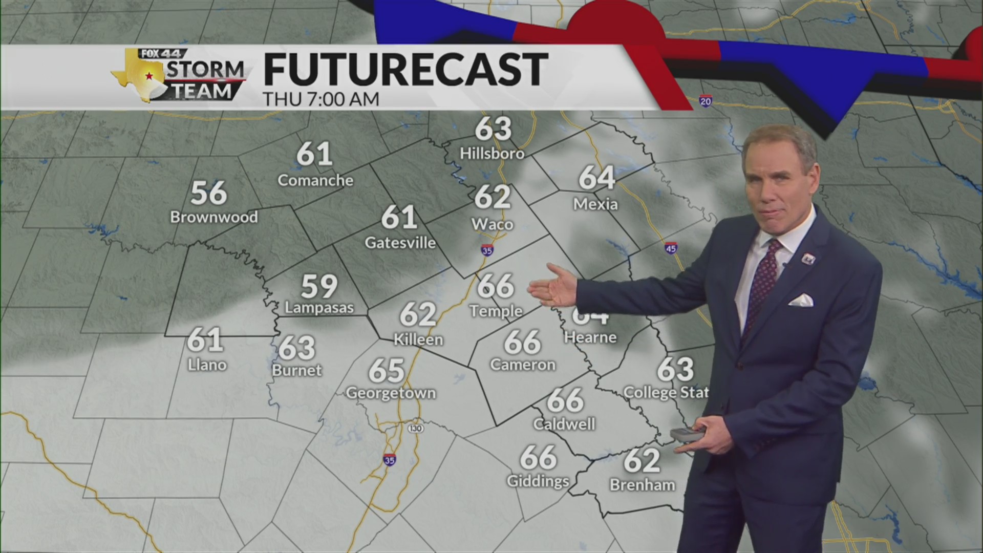 Latest Forecast with Chief Meteorologist Mike LaPoint – KWKT – FOX 44