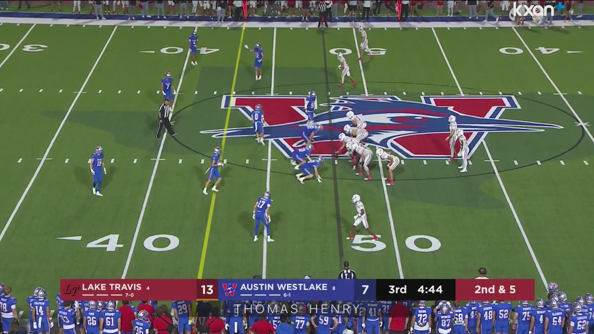 Lake Travis TD: Luke McBride to Westin Smith 48-yard pass – KXAN Austin