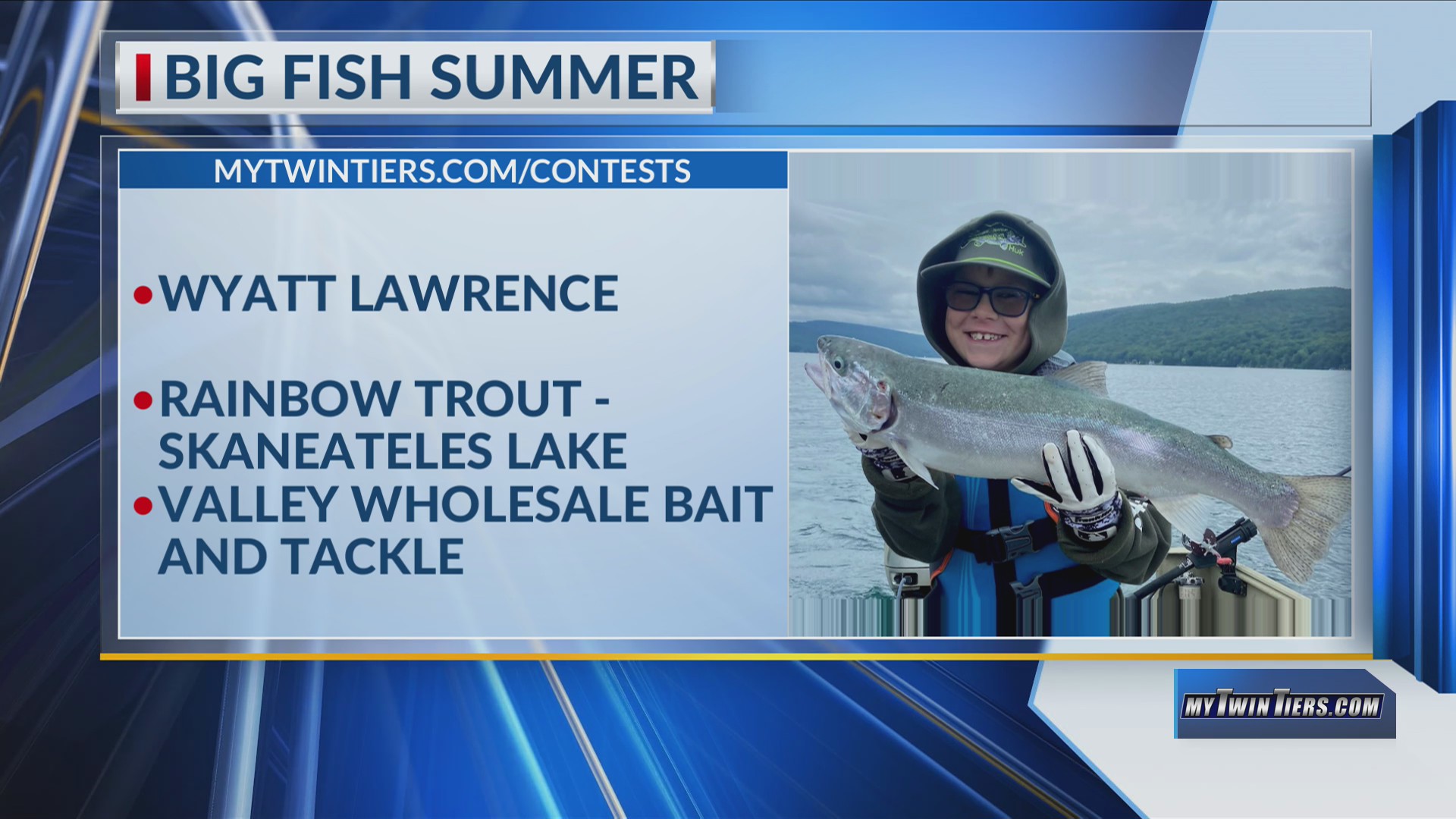 Big Fish Summer – Wyatt Lawrence’s Rainbow Trout on Skaneateles Lake ...