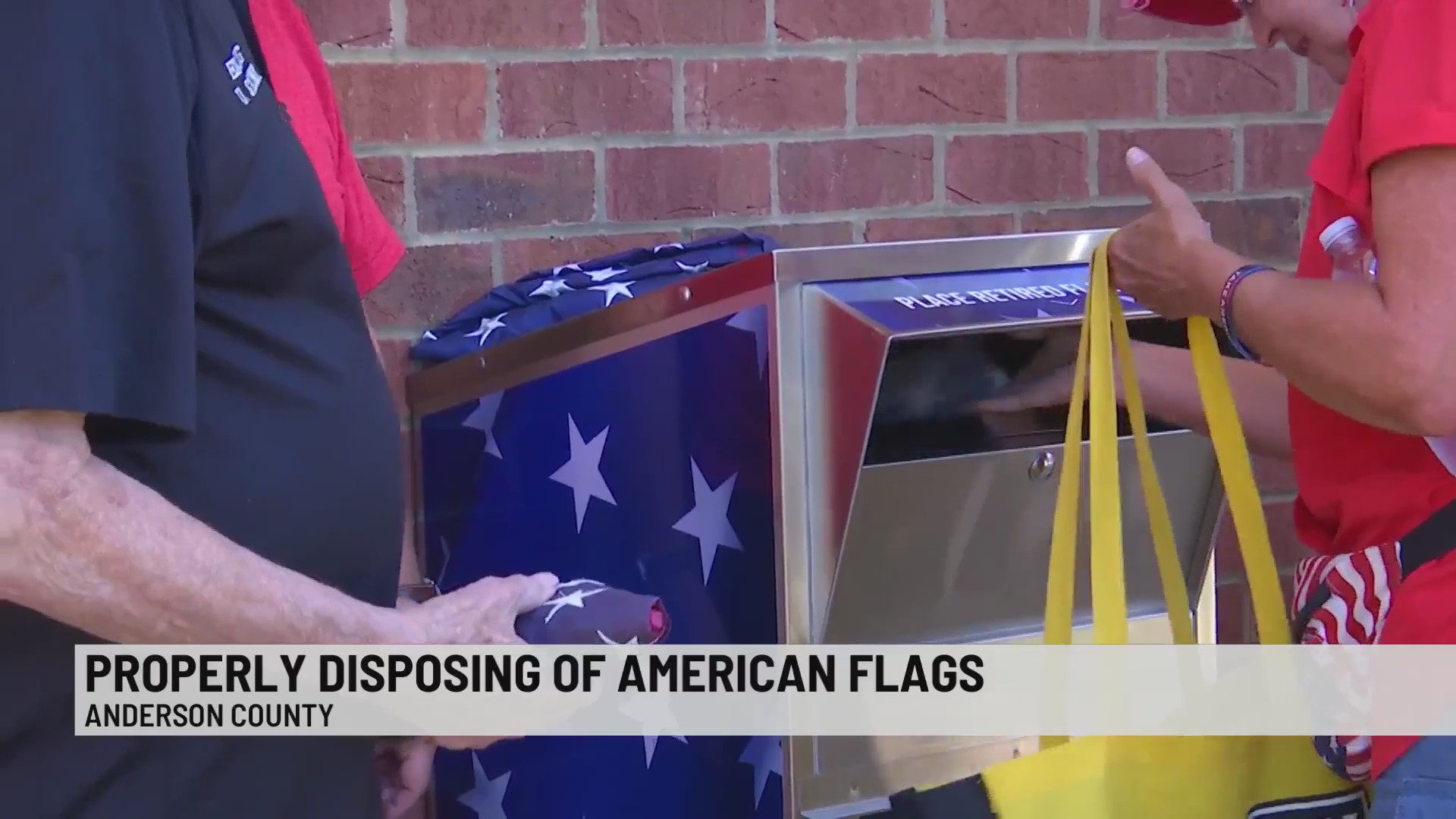 Anderson Co. leaders create system for disposing retired American flags ...