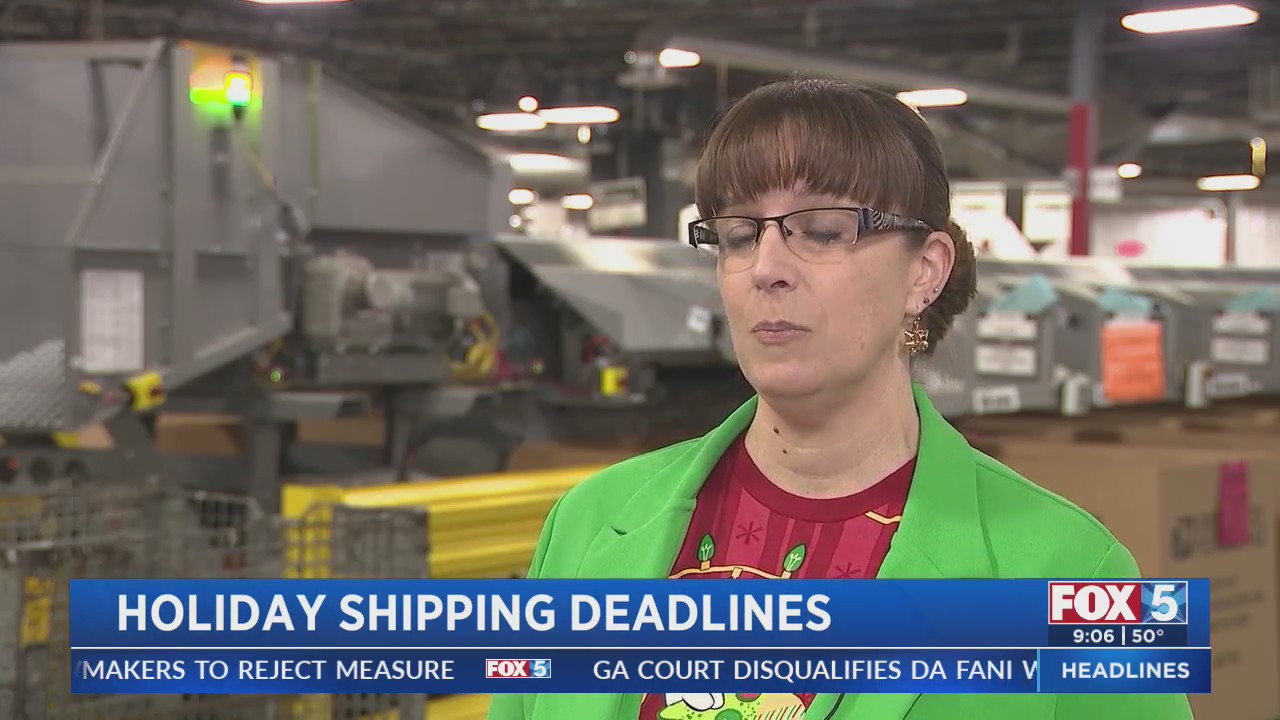 Holiday shipping deadlines: what you need to know – FOX 5 San Diego & KUSI News