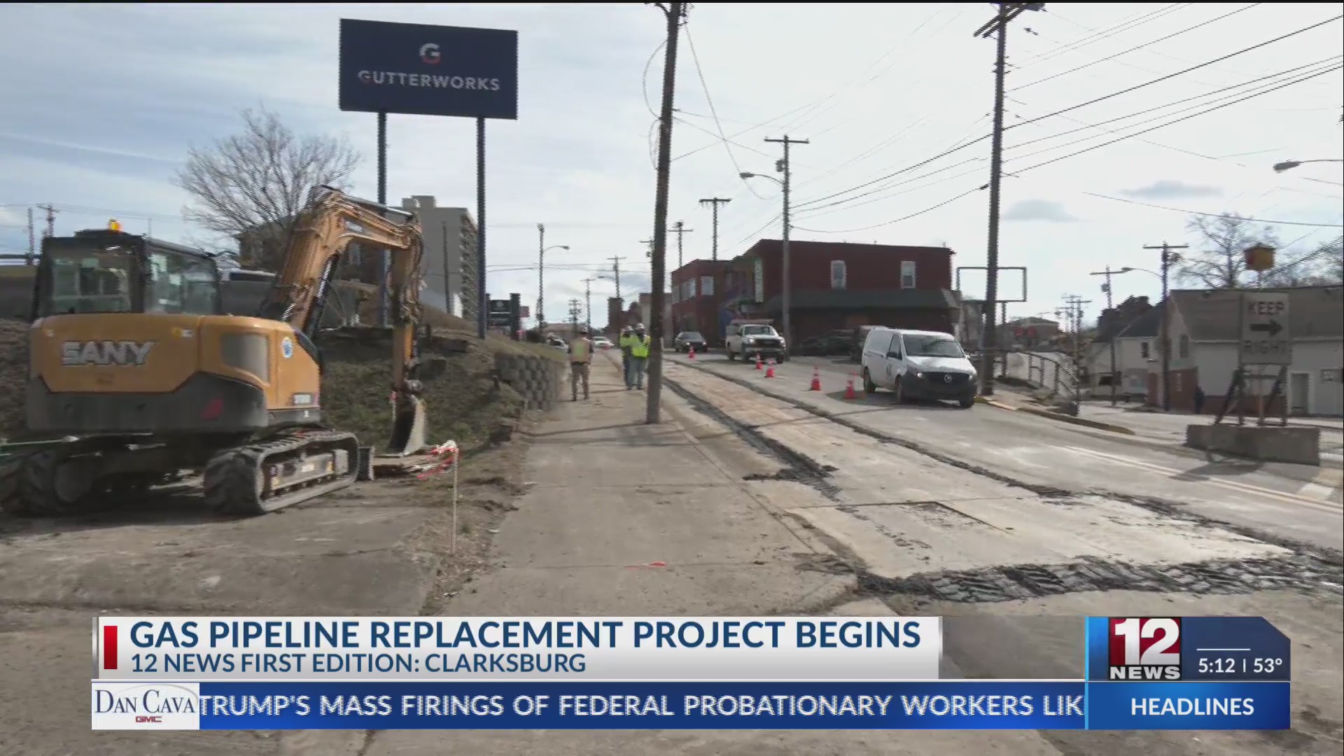 Clarksburg pipeline replacement project begins, expected to last until ...