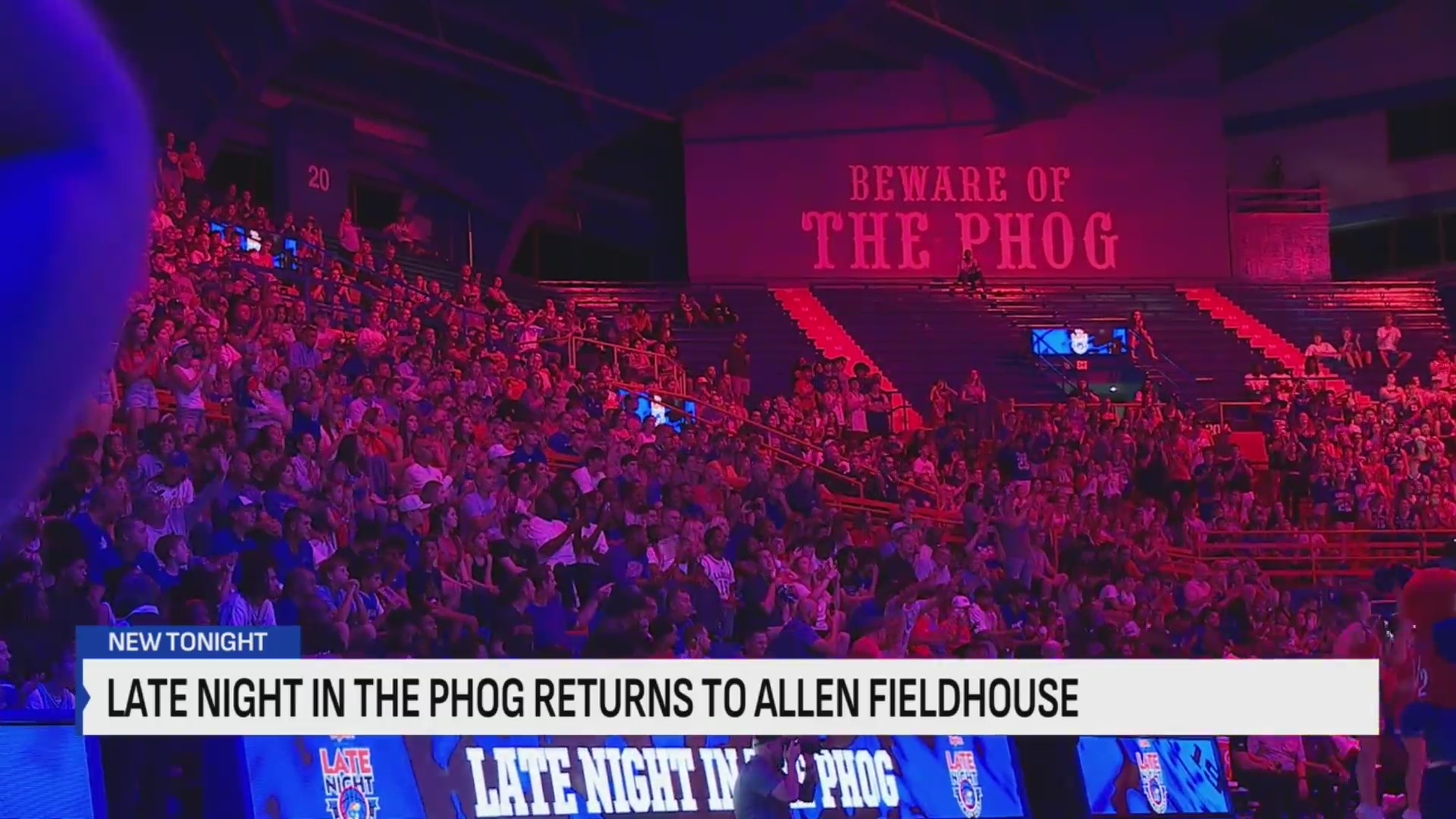 ‘Late night in the Phog’ returns to Allen Field House – FOX 4 Kansas ...
