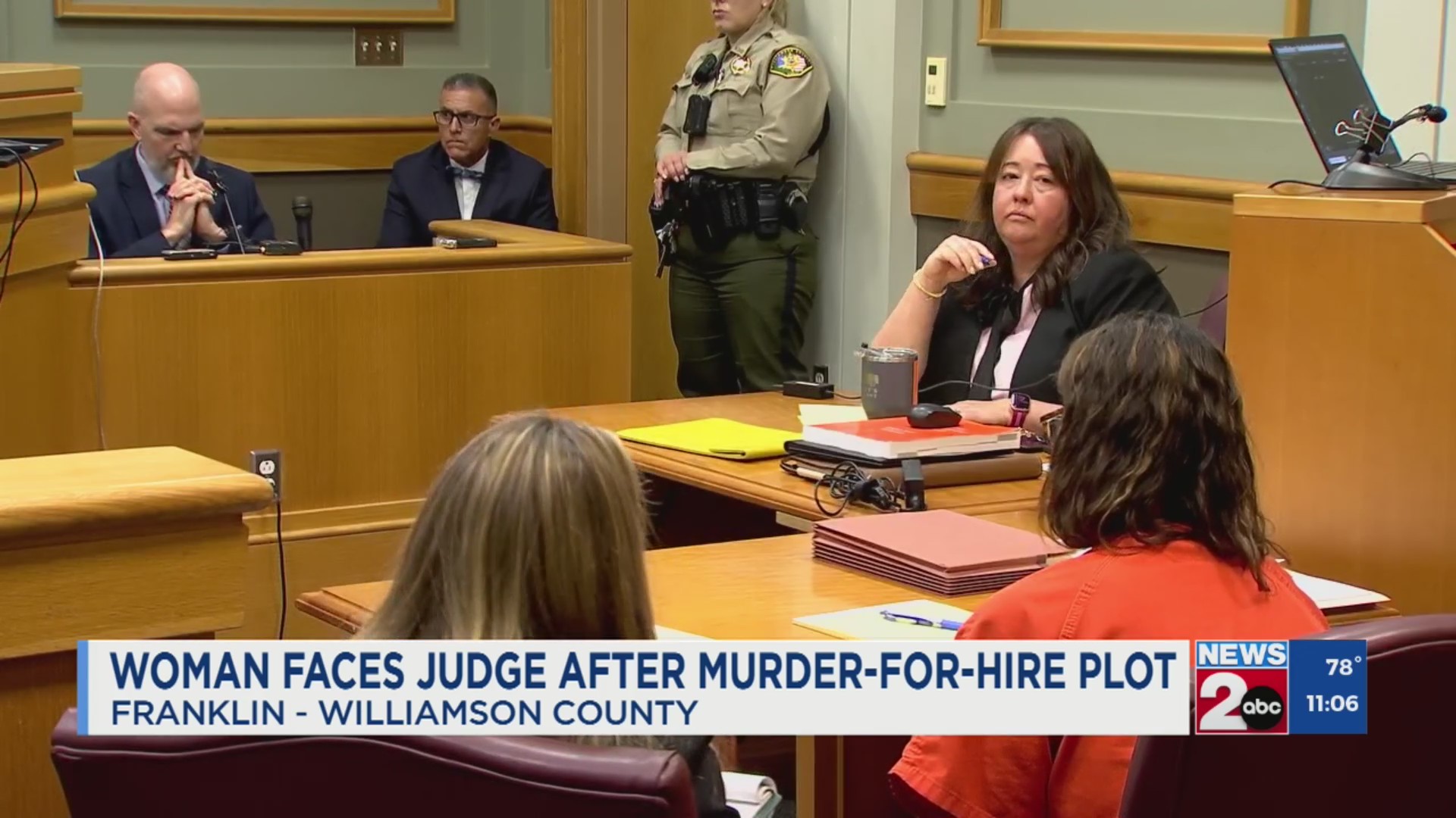 Angie Solomon appears in court on murder-for-hire charge – WKRN News 2