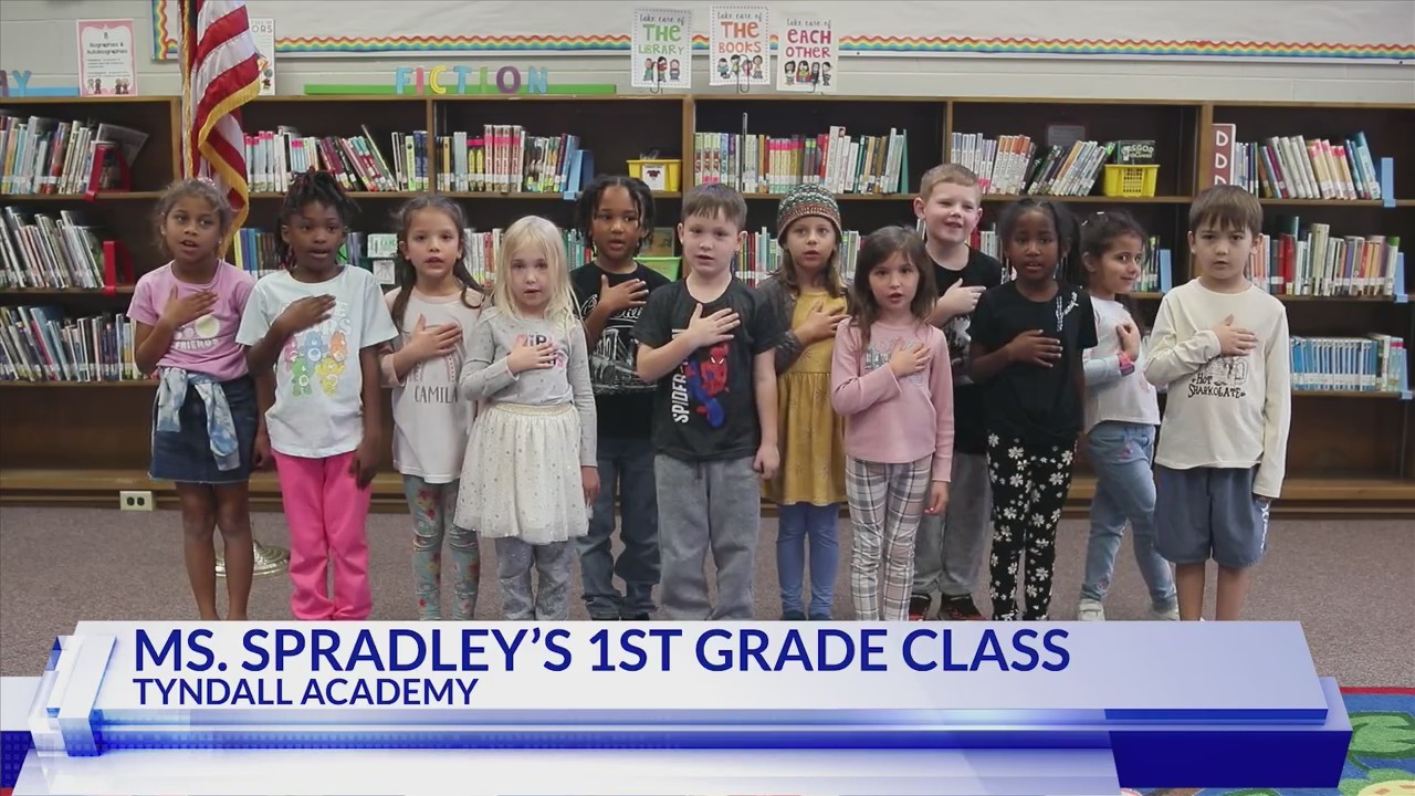 The Daily Pledge: Ms. Spradley’s 1st Grade Class – mypanhandle.com