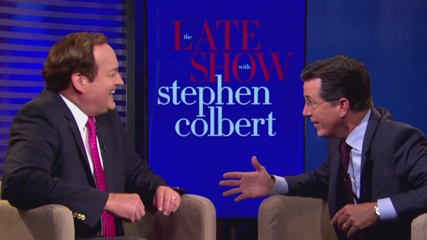 Jeff talks with Stephen Colbert – KOIN.com