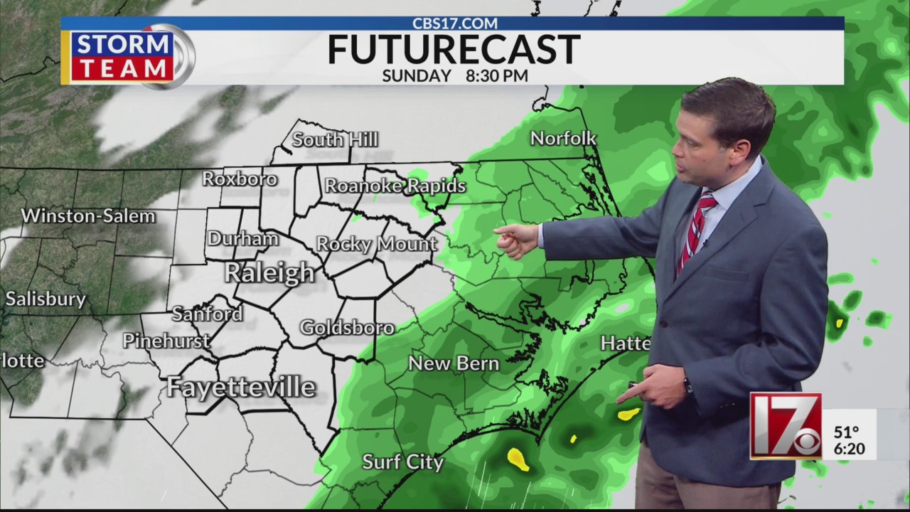 CBS 17’s Lance Blocker’s Sunday evening weather forecast – CBS17.com