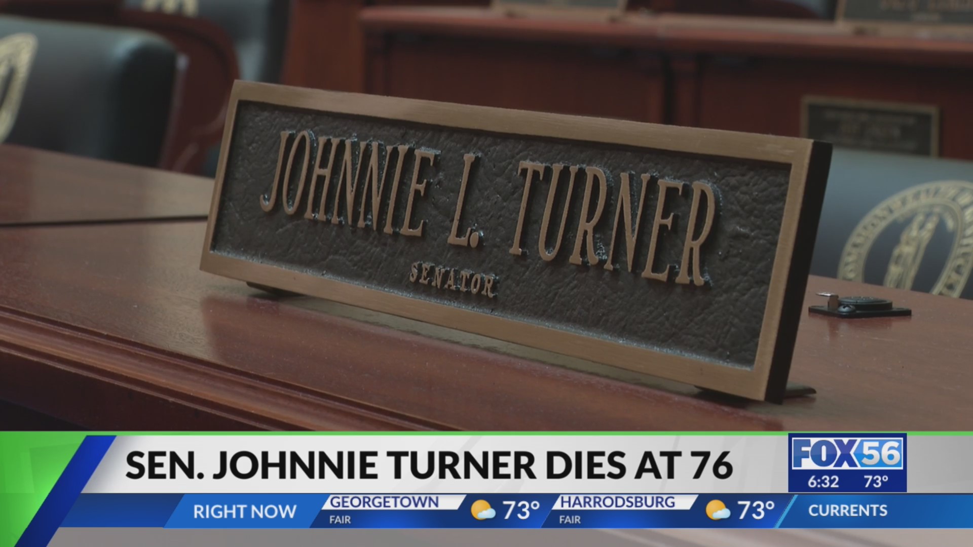 Remembering Sen. Johnnie Turner: ‘Legal legend’ dies at 76 – FOX 56 News