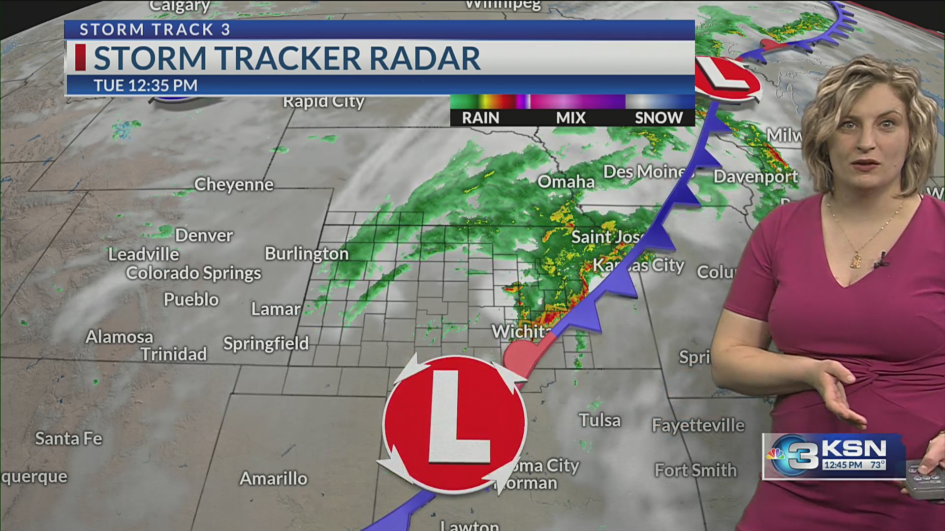Tuesday Afternoon Forecast – KSN-TV