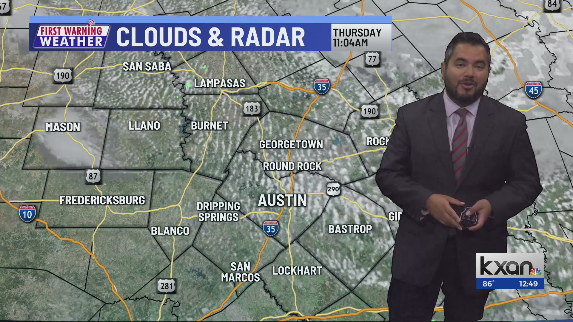 First Warning Weather with Freddy Vela and Tommy House – KXAN Austin