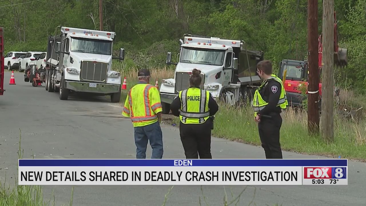 New details shared in deadly Eden crash investigation – FOX8 WGHP