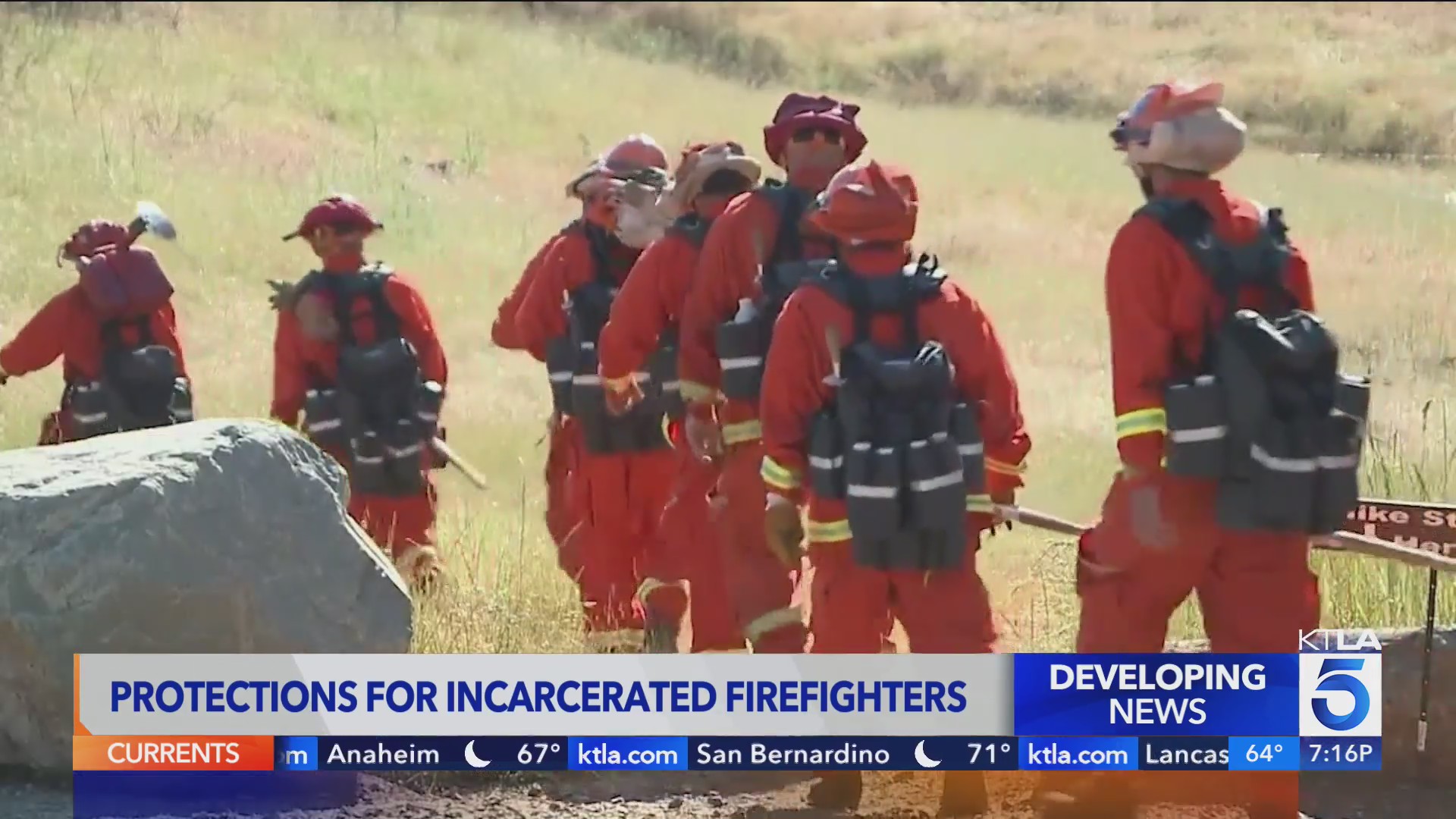 Federal push to boost pay and protections for incarcerated firefighters ...
