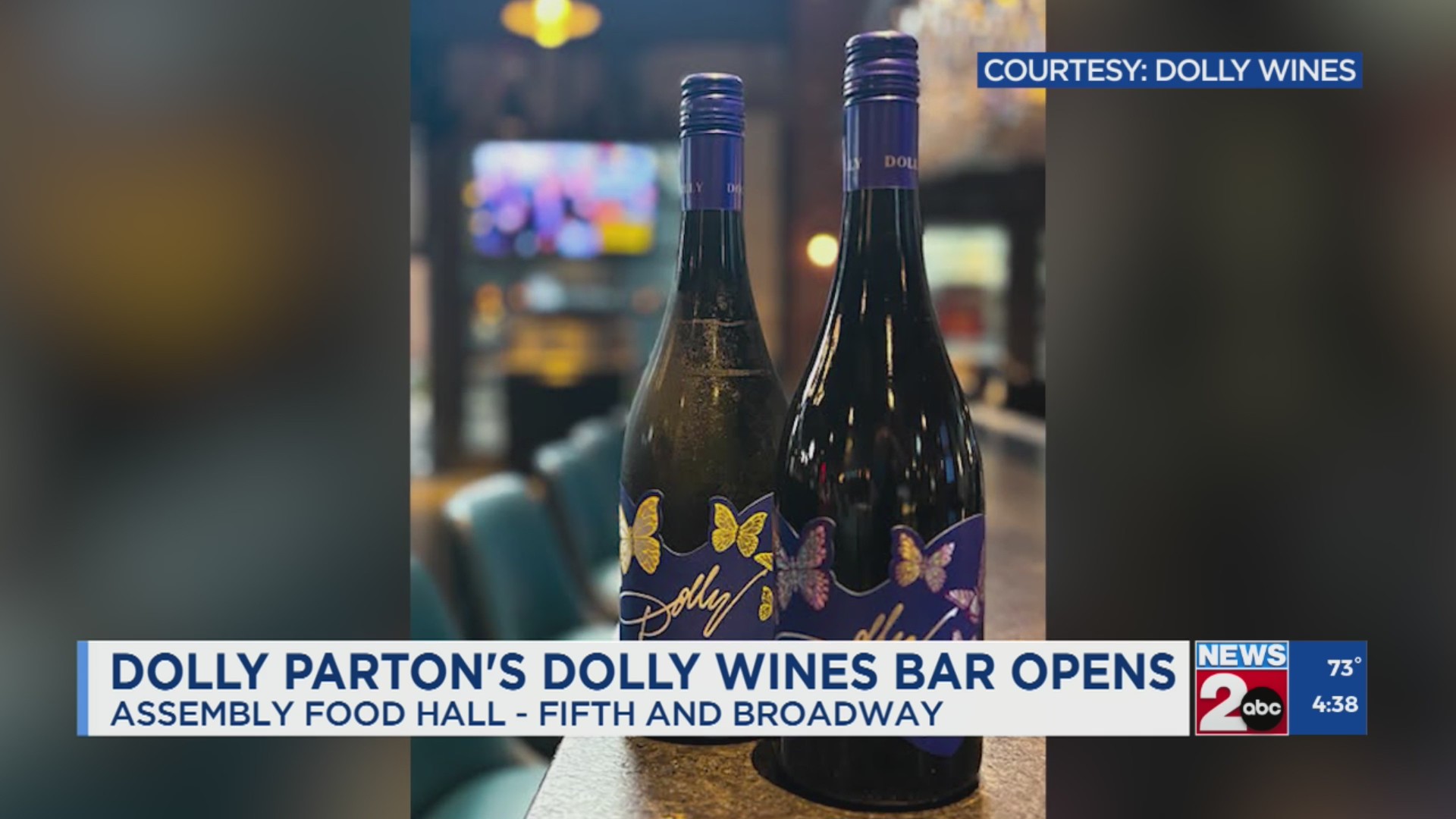 Dolly Parton’s Dolly Wines Bar opens in Broadway food hall – WKRN News 2