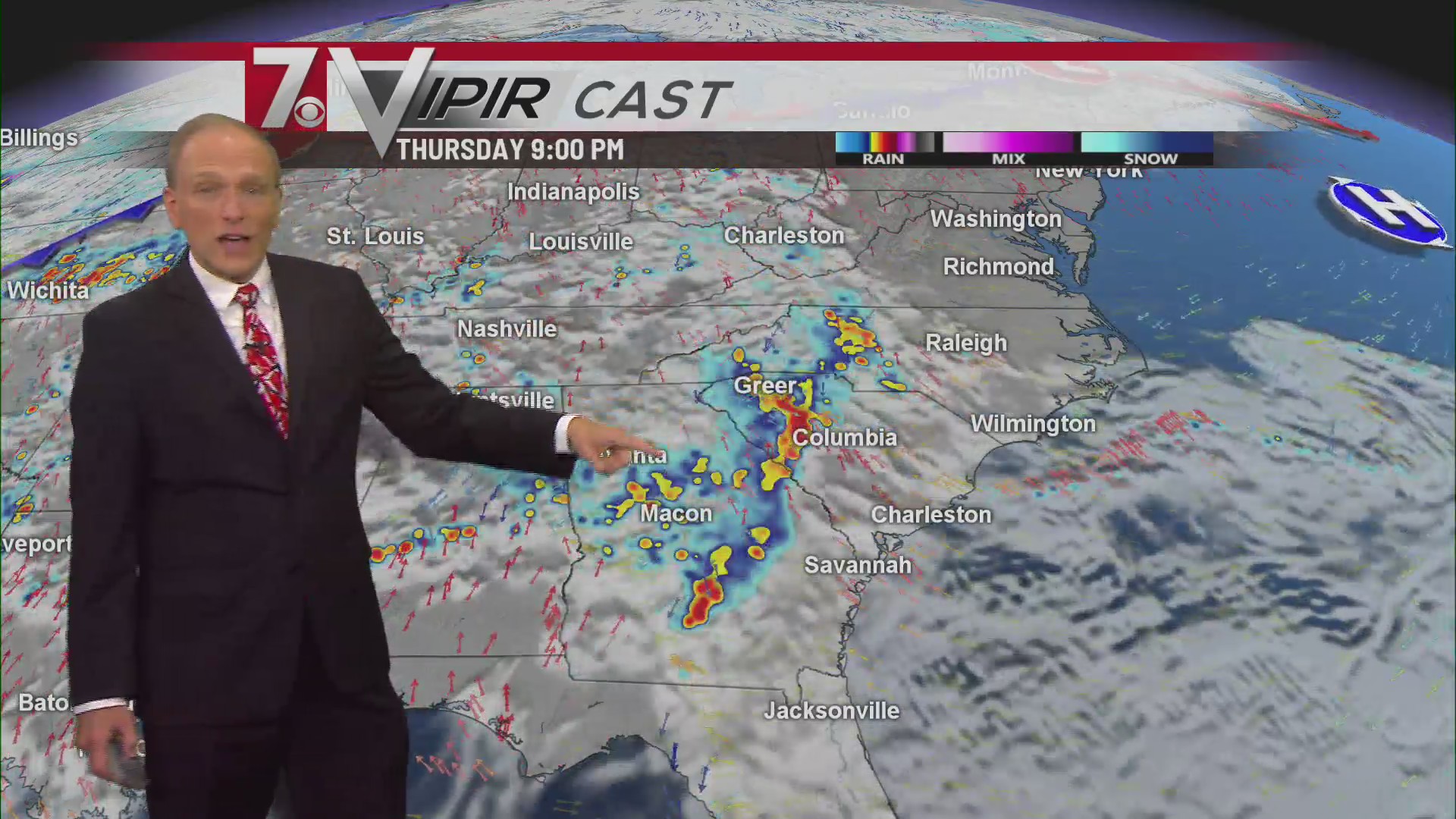 7Weather Thursday AM Forecast – WSPA 7NEWS