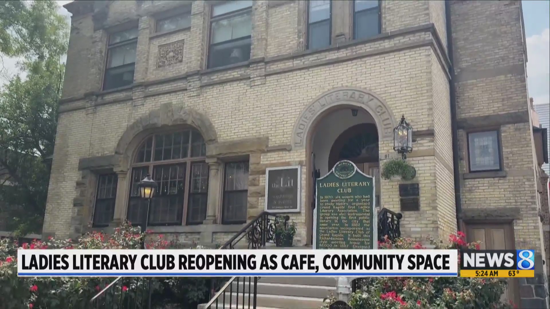 Ladies Literary Club reopening as cafe, library and community space ...