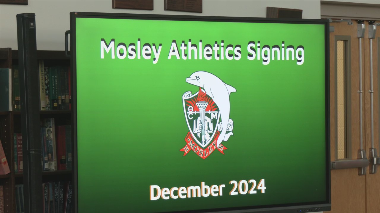 Three Mosley athletes sign to collegiate level – mypanhandle.com