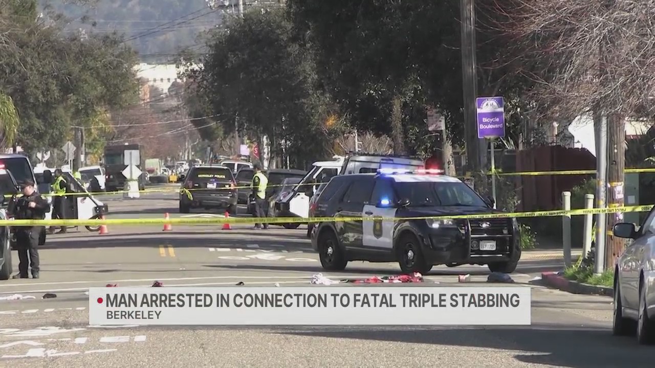 Man faces murder charge in connection to Berkeley triple stabbing – KRON4