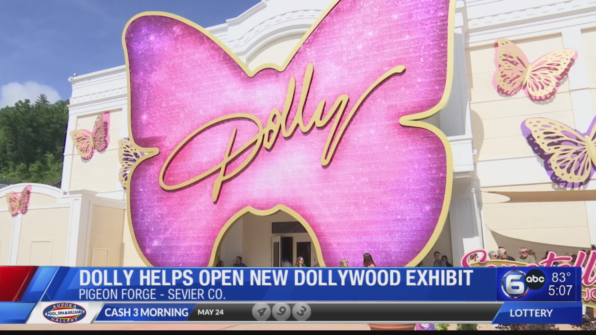 Dolly Helps Open New “Dolly Parton Experience” at Dollywood – WATE 6 On ...