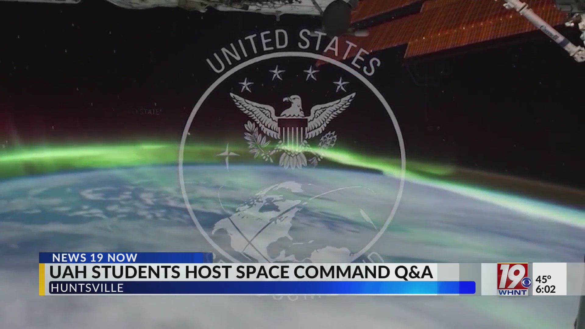 UAH Students Host Space Command Q&A | March 20, 2025 | News 19 at 6 p.m ...