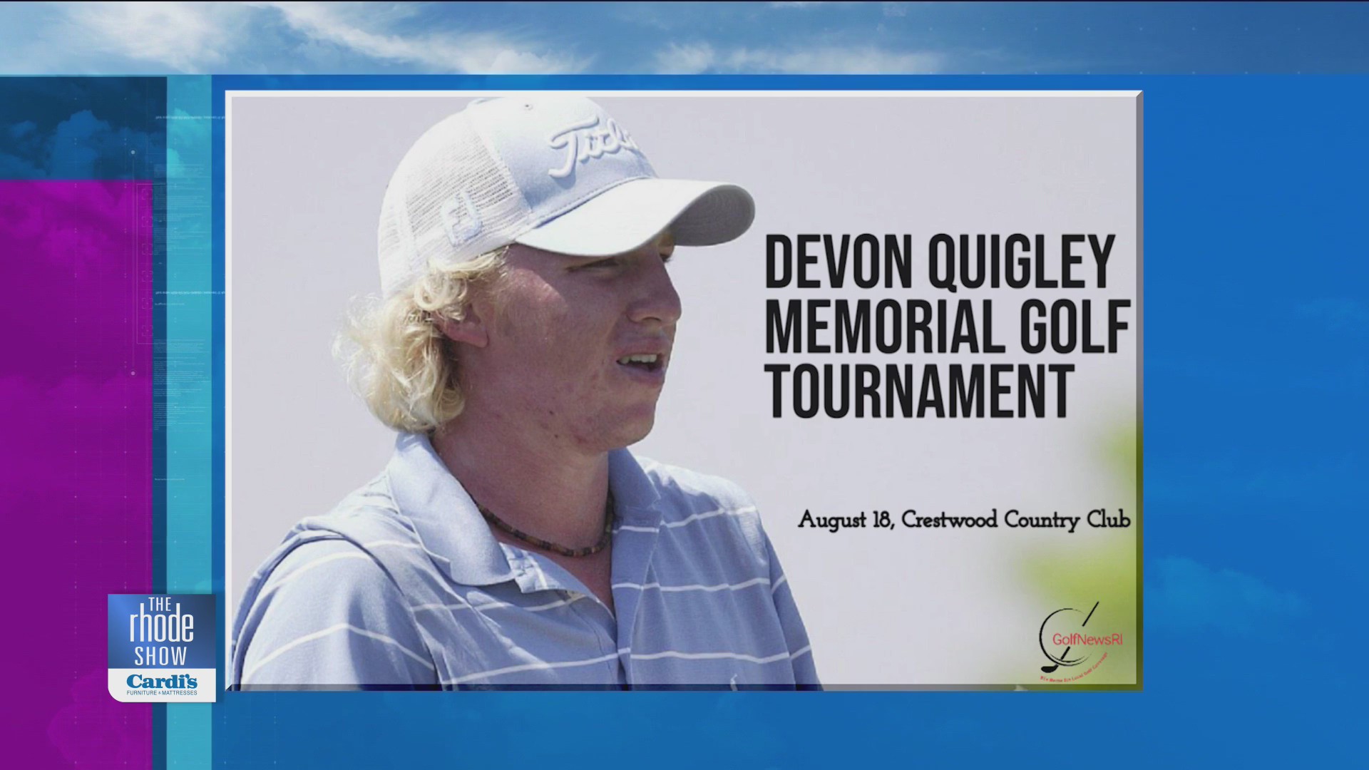 The Devon Quigley Memorial Tournament tees off on August 18 – The Rhode ...
