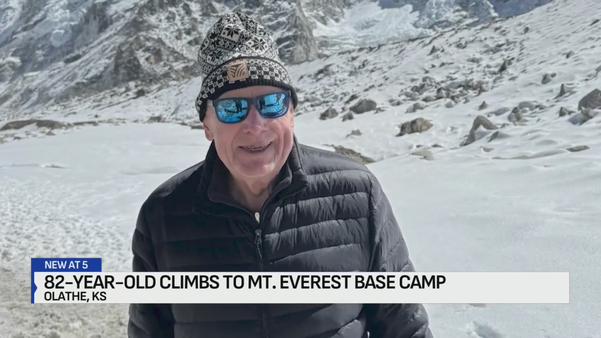 82-year-old Kansas man climbs to Mt. Everest base camp – FOX 4 Kansas ...