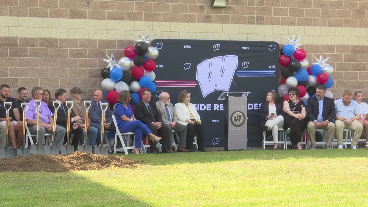 Westside High School holds groundbreaking event for new auxiliary gym ...