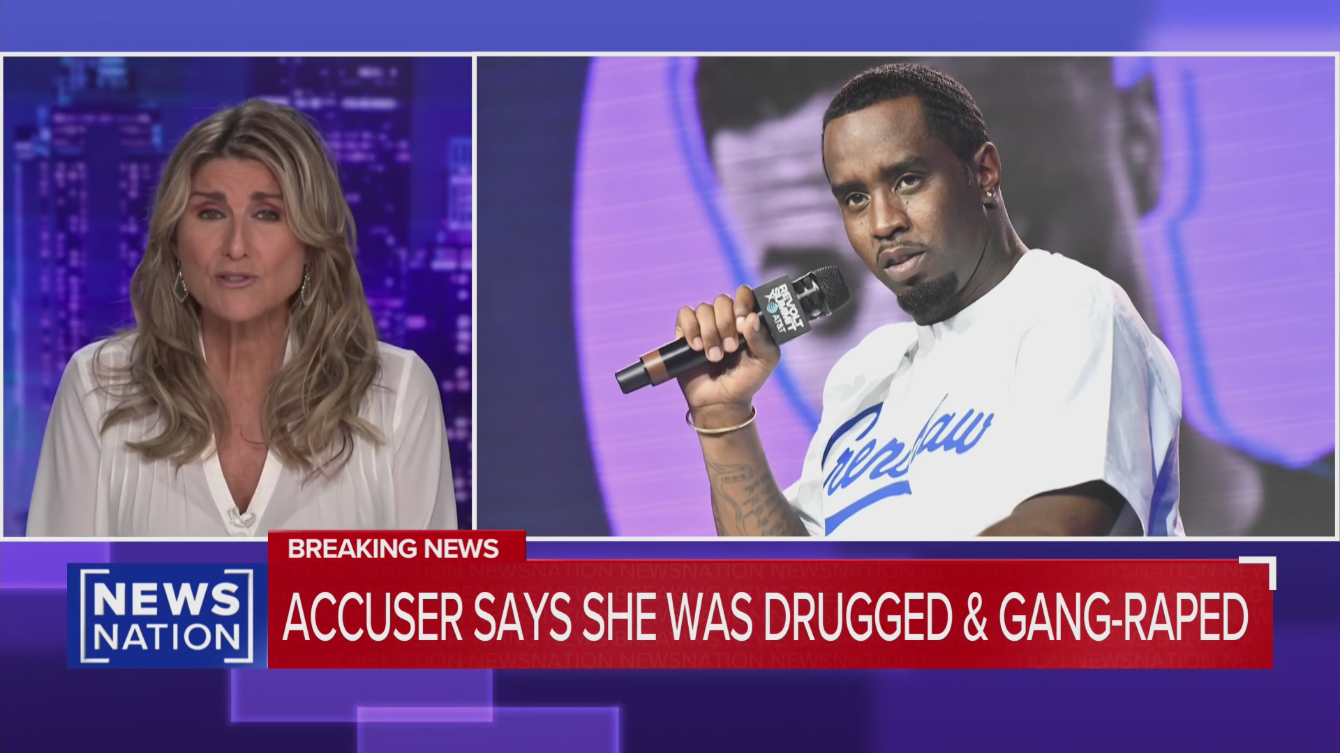 Diddy gang-rape accuser speaks with NewsNation about ordeal | Banfield ...