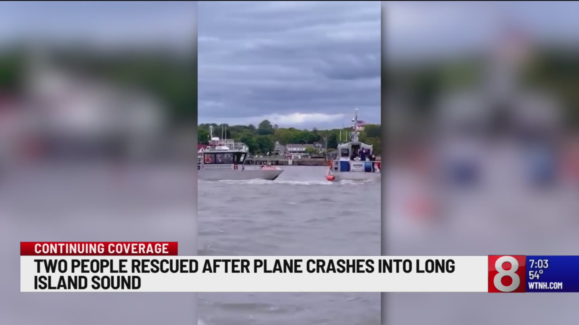 2 rescued after plane crashes into the Long Island Sound – WKRG News 5
