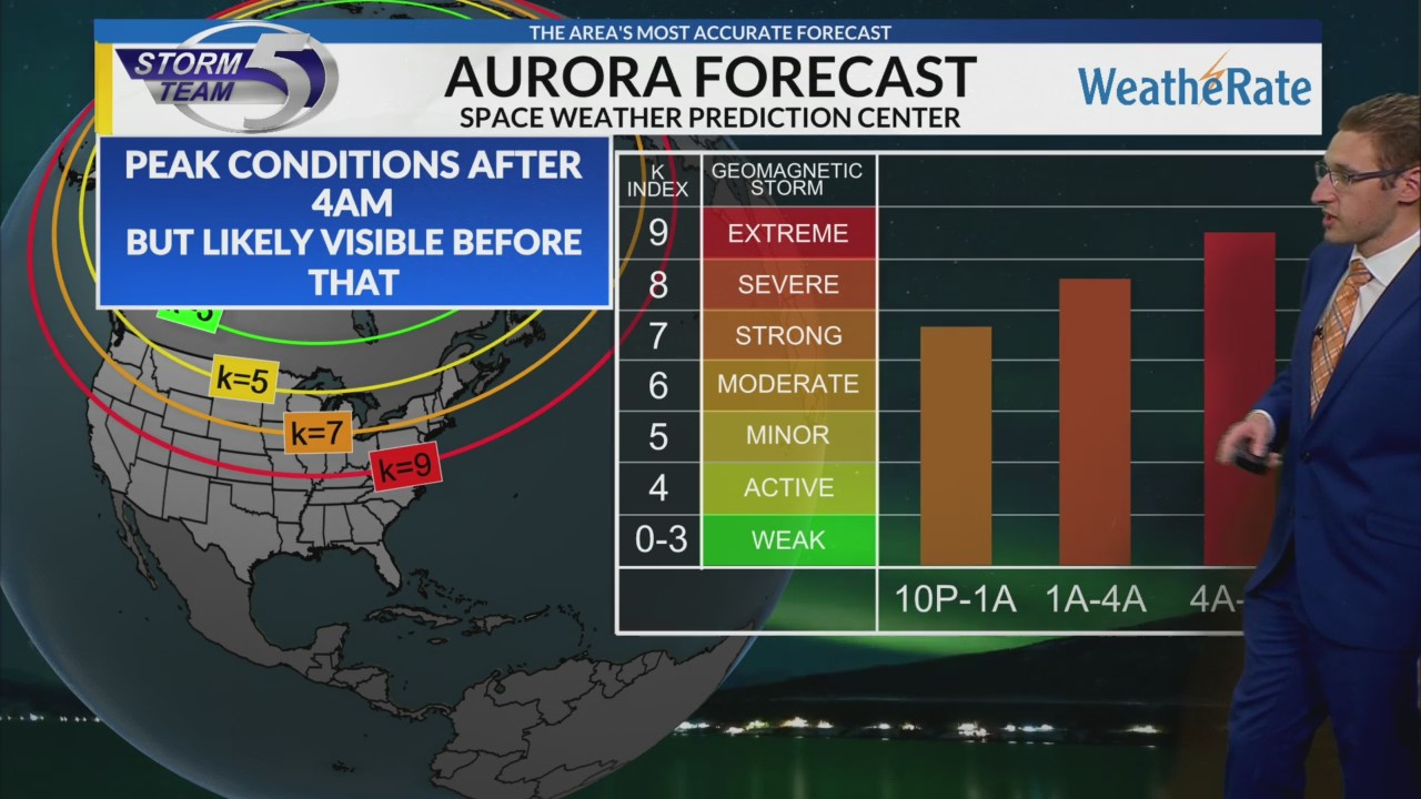 Saturday Night Forecast 5/11/24 – WFRV Local 5 – Green Bay, Appleton