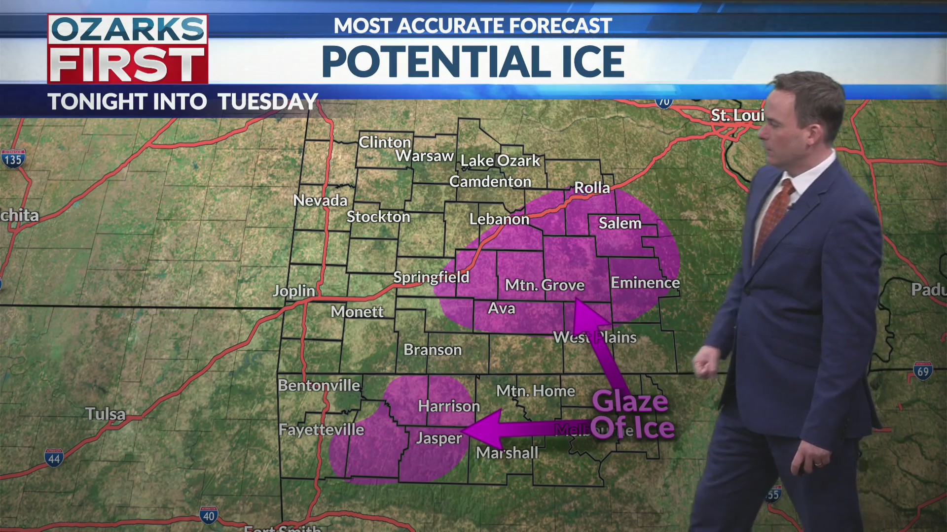 Winter waves and bursts of bitter cold – KOLR – OzarksFirst.com