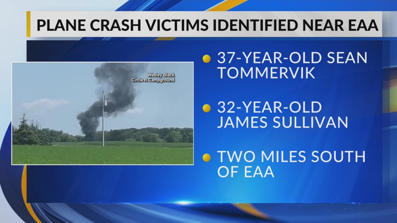 Authorities identify two dead after plane crash near EAA in Oshkosh ...