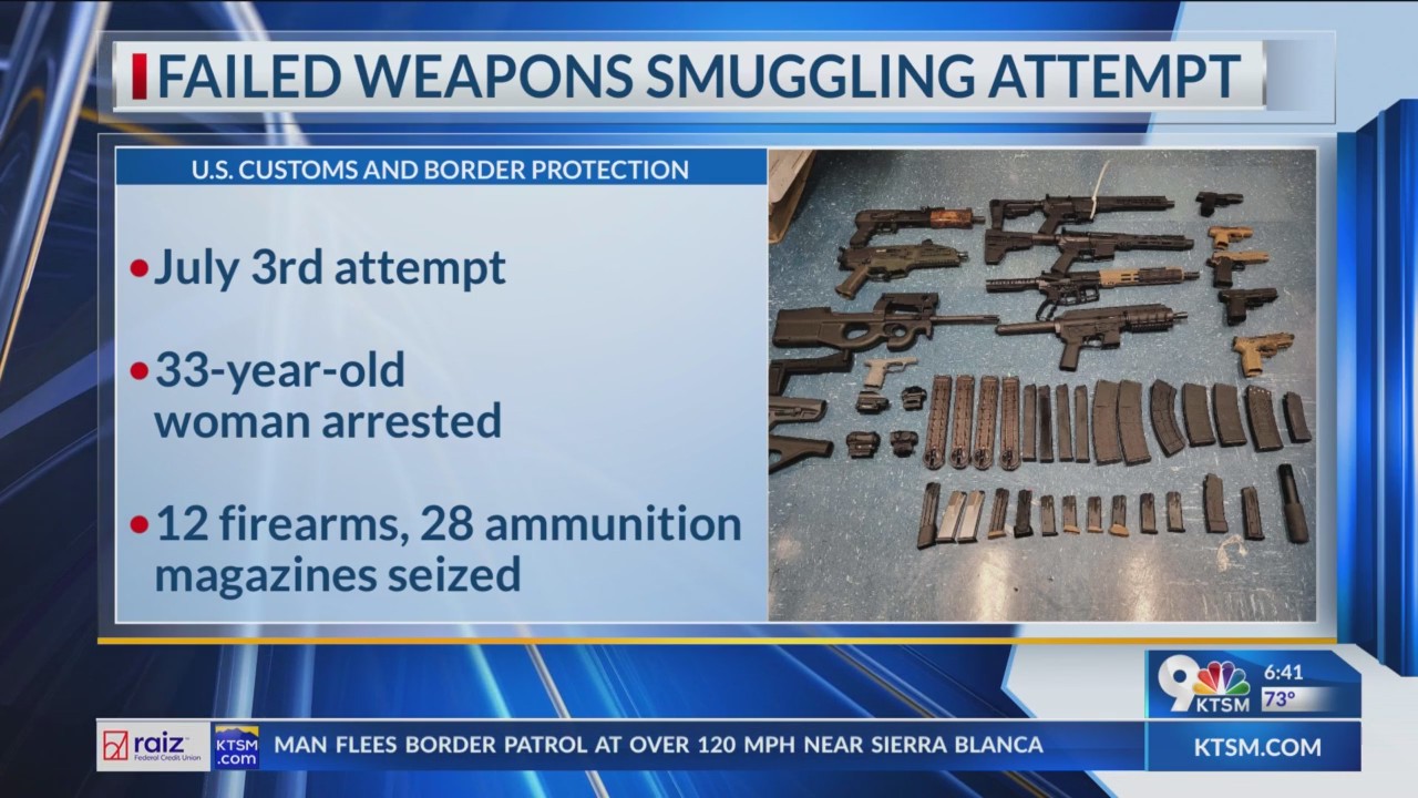CBP seize weapons, magazines going south into Mexico – BorderReport