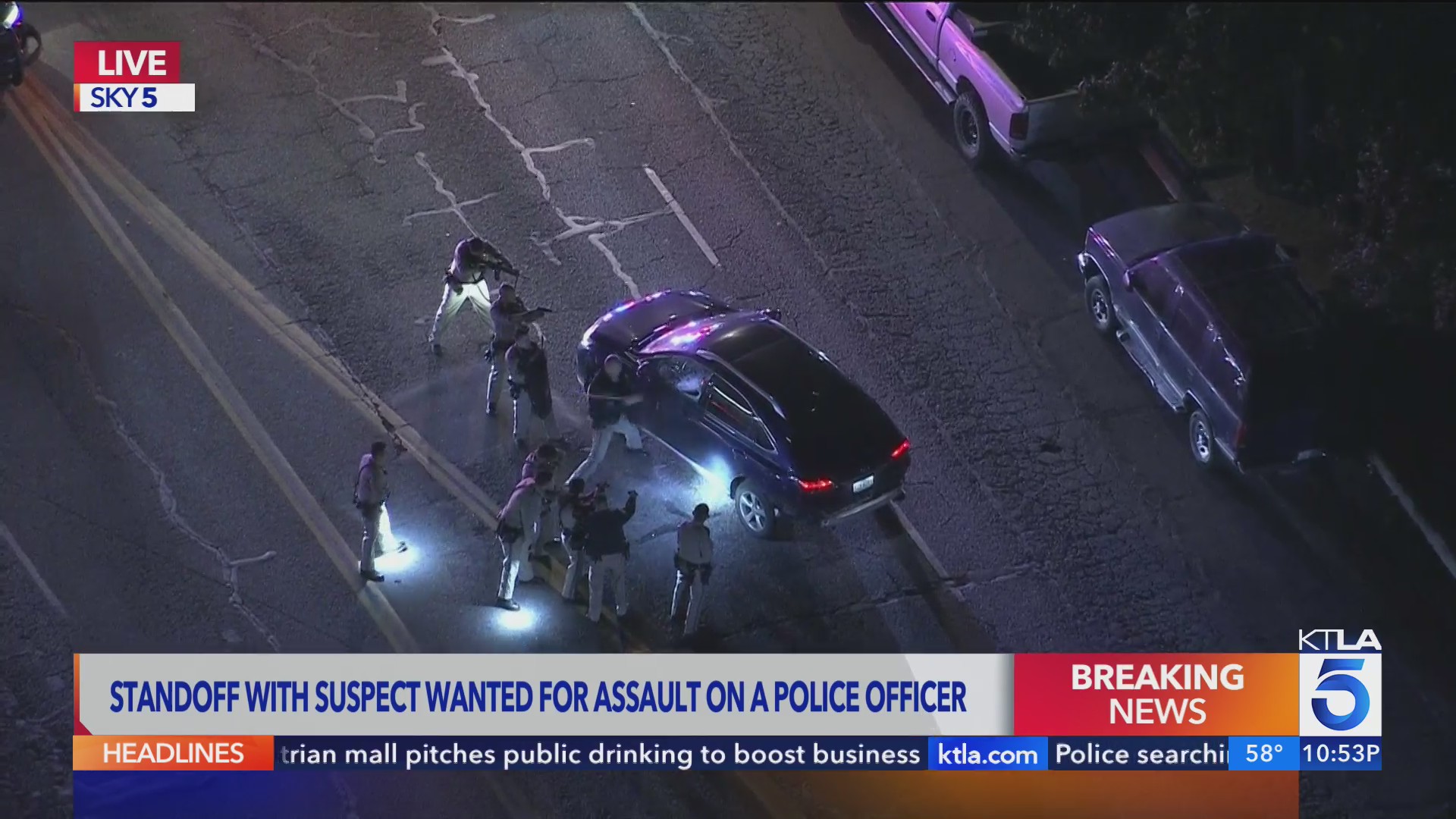 Authorities detain pursuit suspect wanted for assault on a police ...