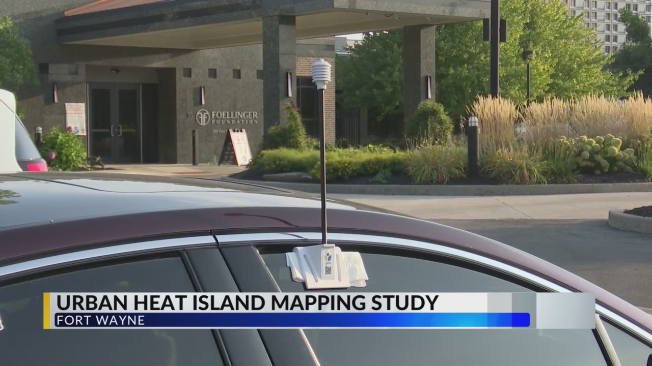 Fort Wayne heat mapping study takes place – WANE 15