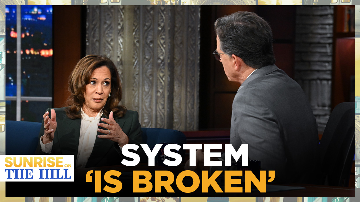 Kamala Harris BREAKS SILENCE In FIRST Interview With Colbert Since ...