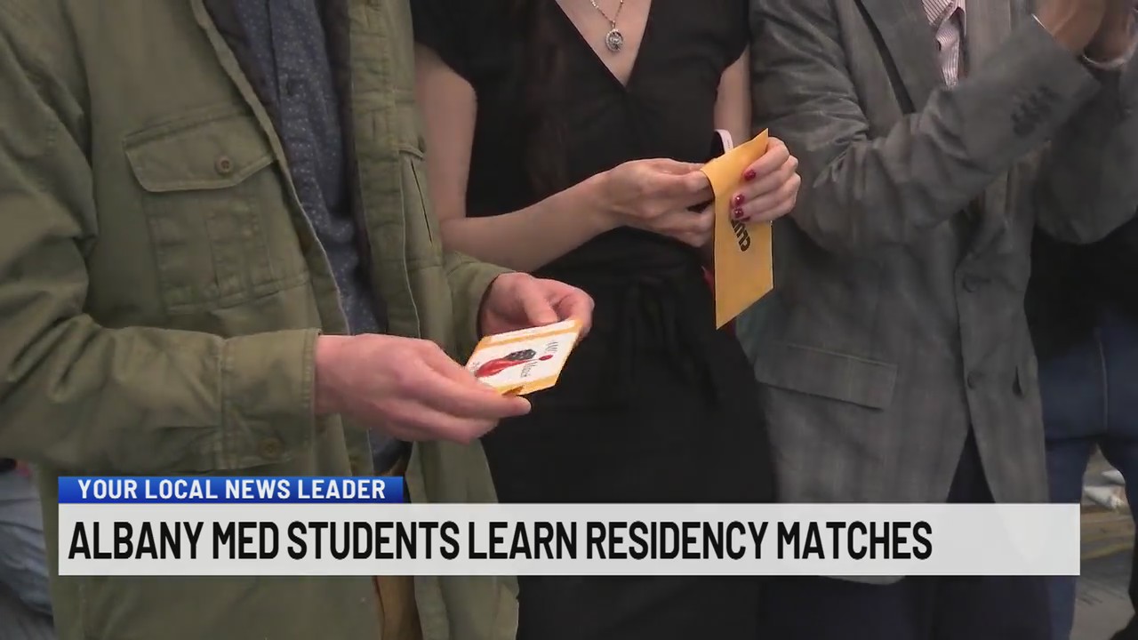 Albany Med students learn residency matches – NEWS10 ABC