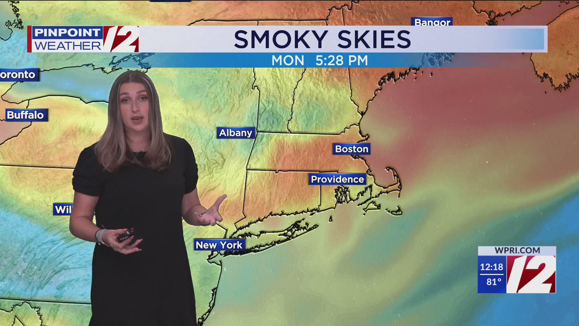 WPRI 12 Weather Forecast 8/4/25 – WPRI.com