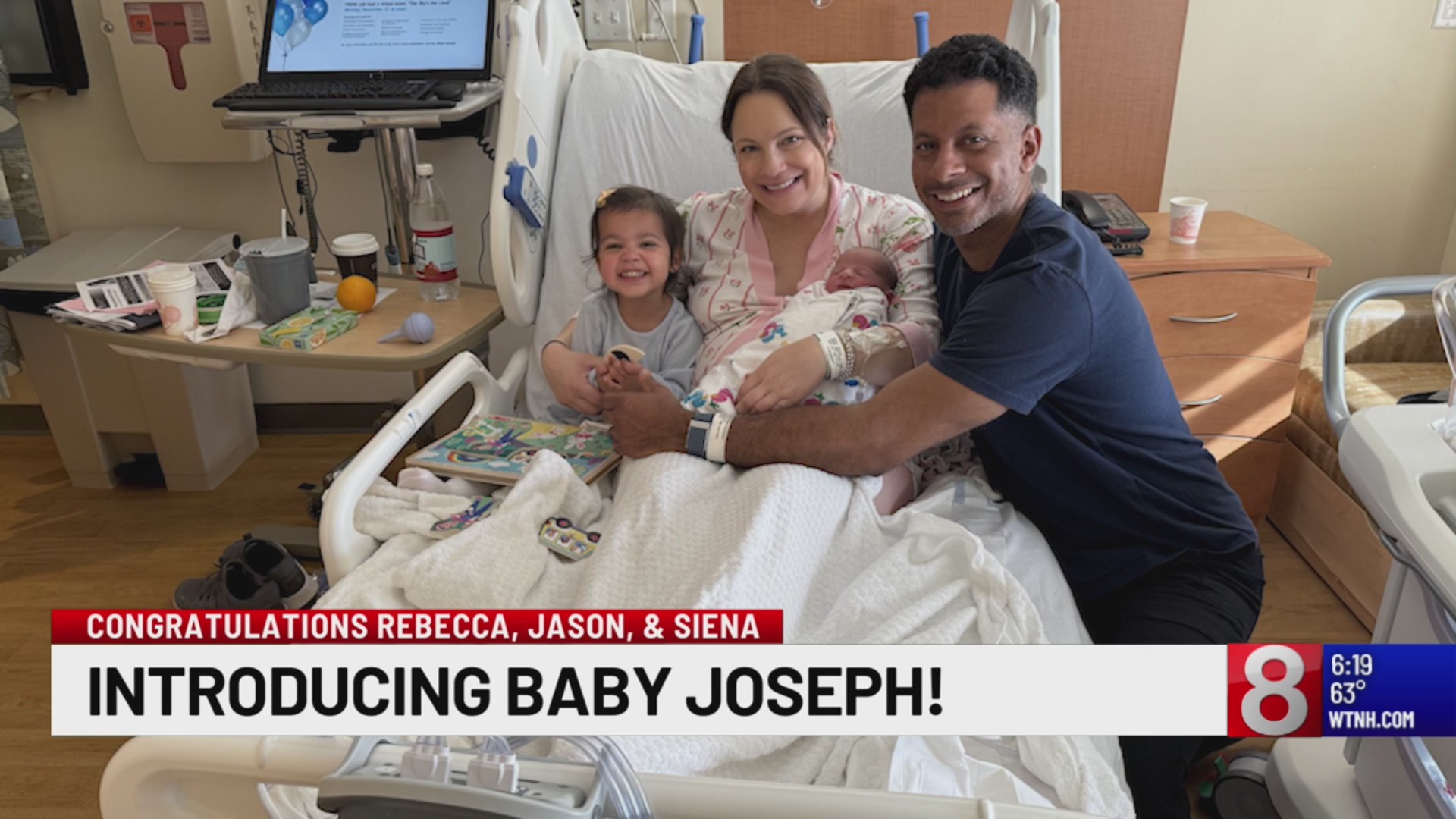 News 8 producer welcomes baby boy – WTNH.com