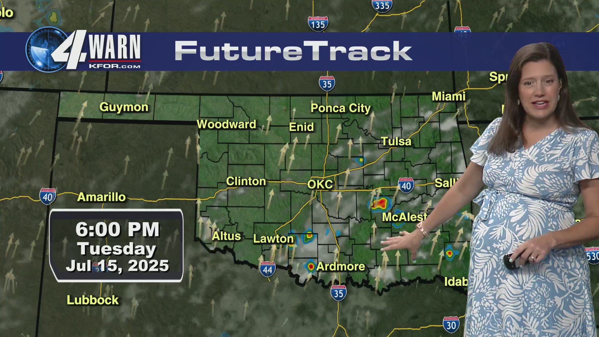 Emily Sutton talks about the hot stretch of weather ahead (7/15/25 4 ...