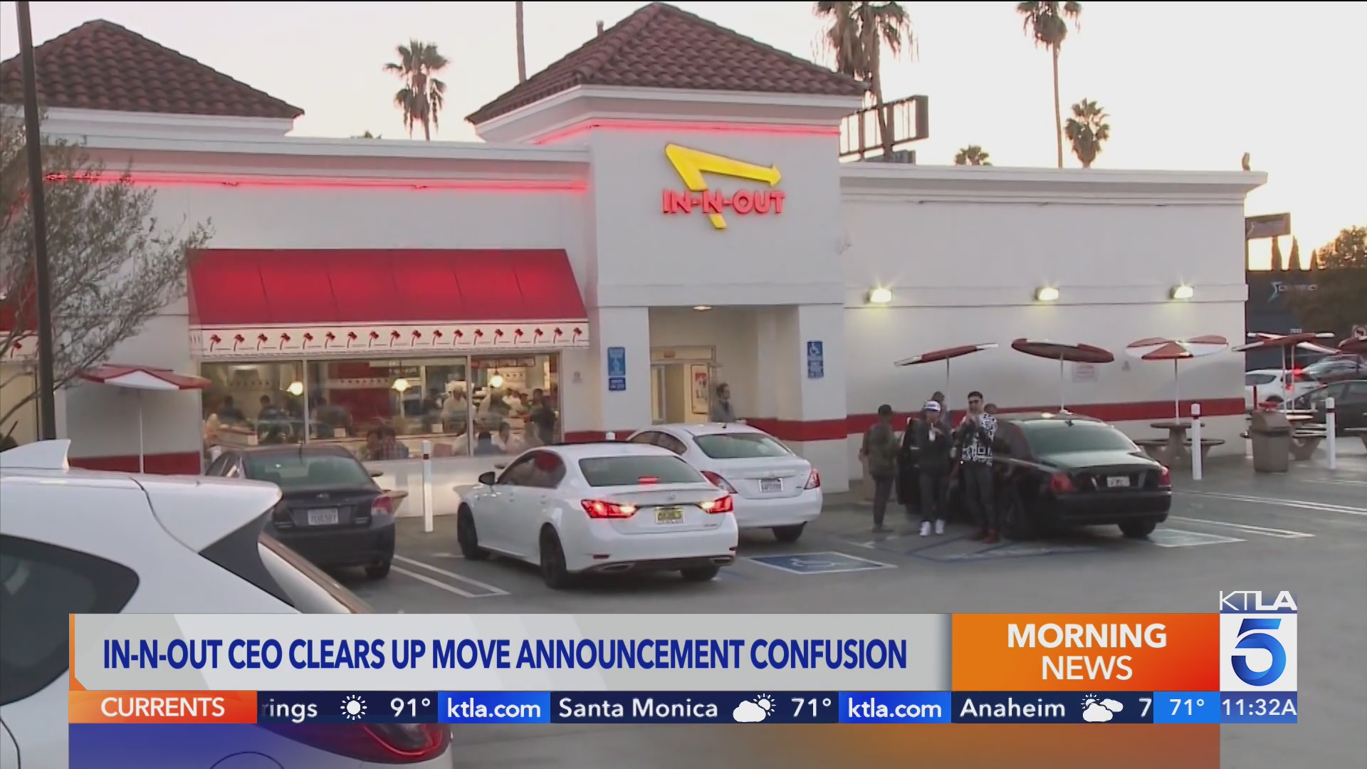 In-N-Out CEO clears up confusion over Tennessee move – KTLA