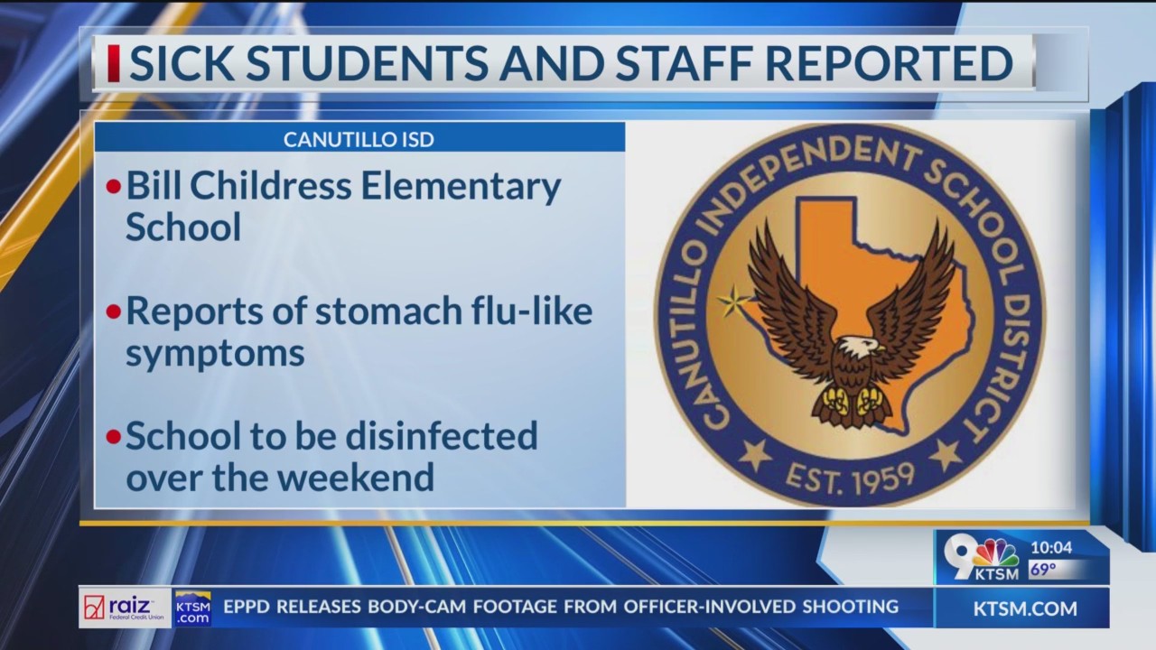 CISD: Sick students, staff reported at Bill Childress ES – KTSM 9 News