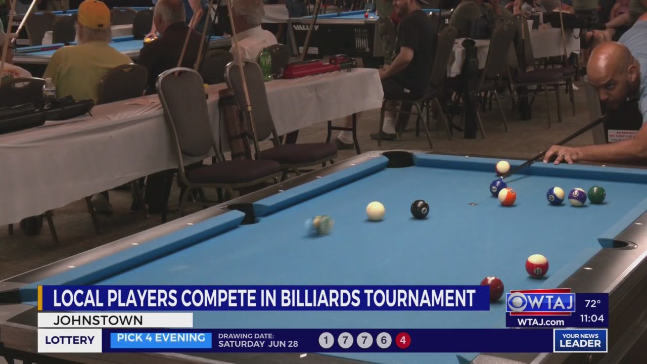 Central PA players compete in billiards tournament – WTAJ – www.wtaj.com