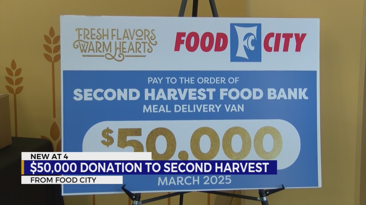 Food City donates $50k to Second Harvest Food Bank – WJHL | Tri-Cities ...