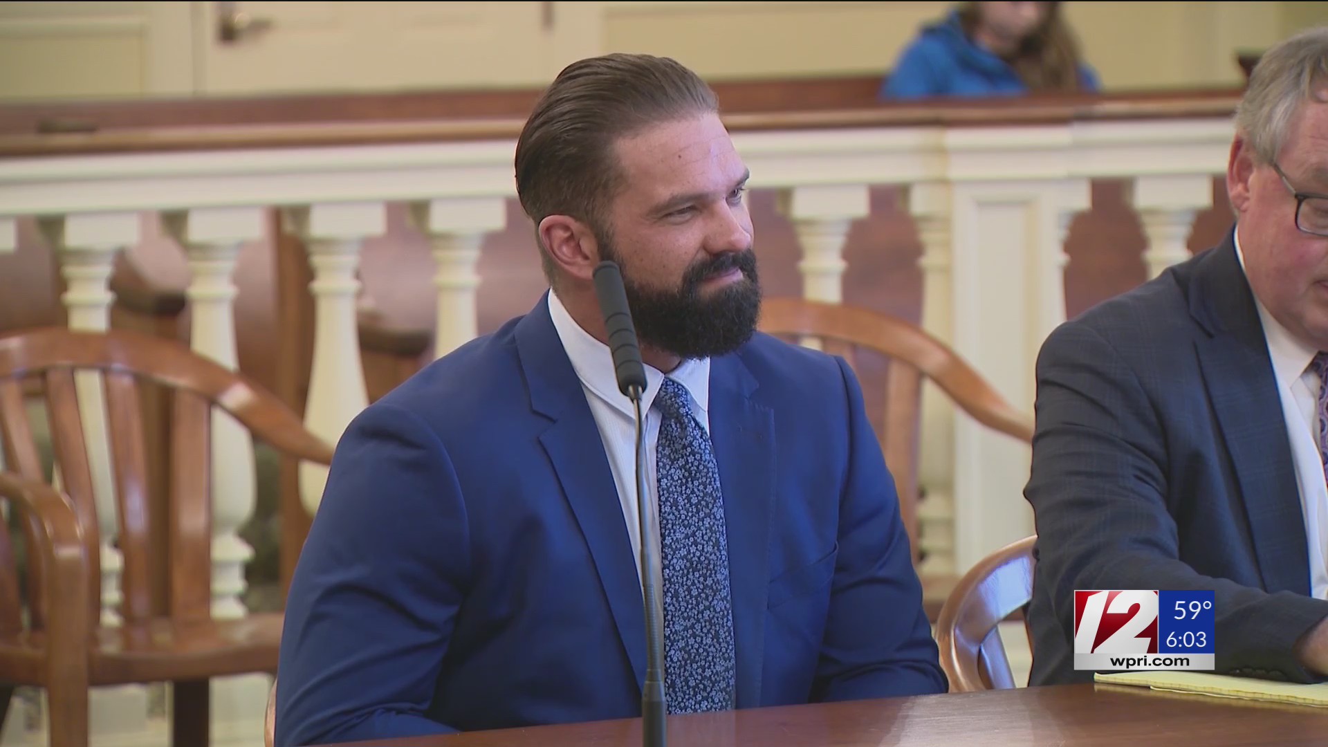 Former Tiverton school resource officer found guilty of disorderly ...